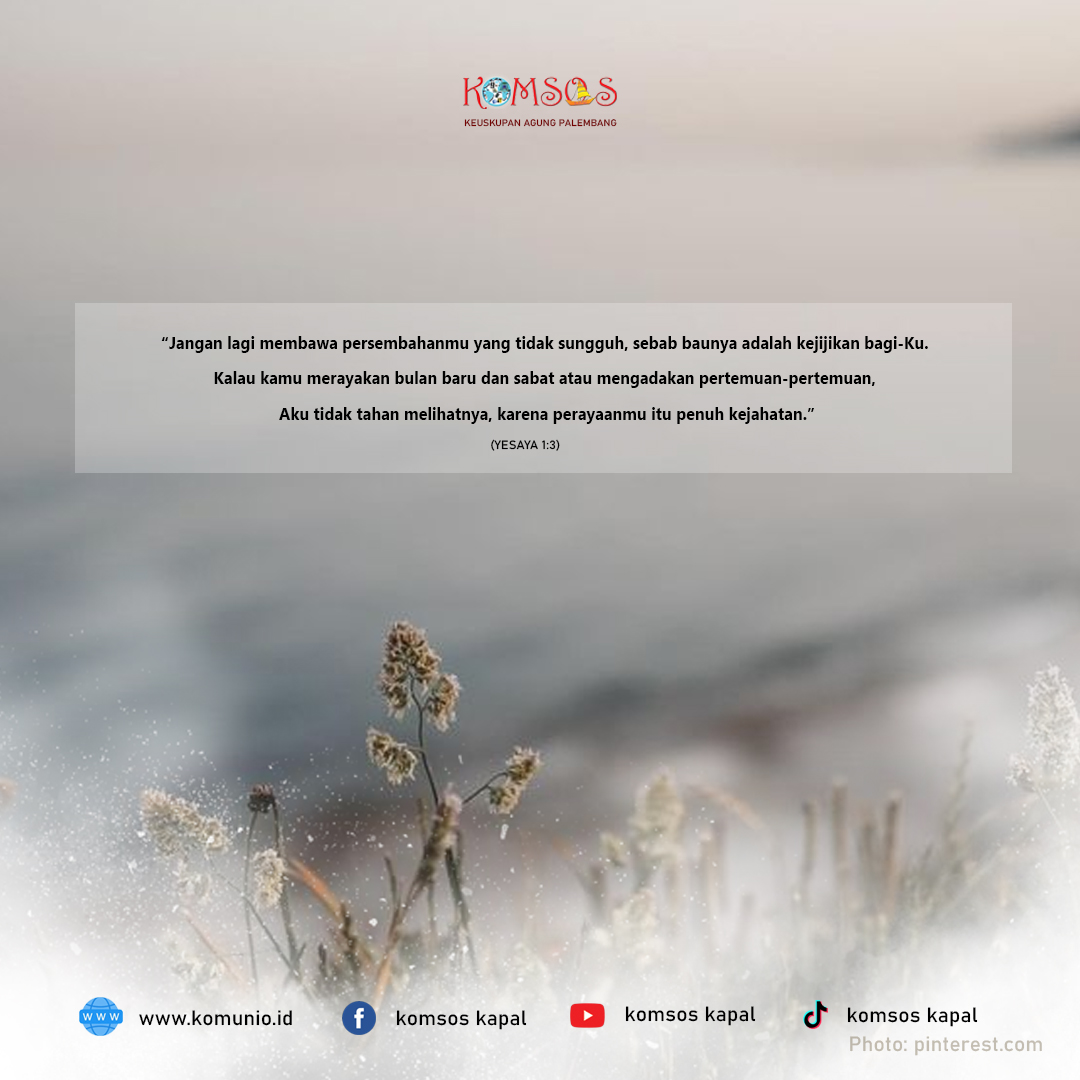 Bacaan Liturgi Senin 15 Juli 2024 Tabloid Komunio